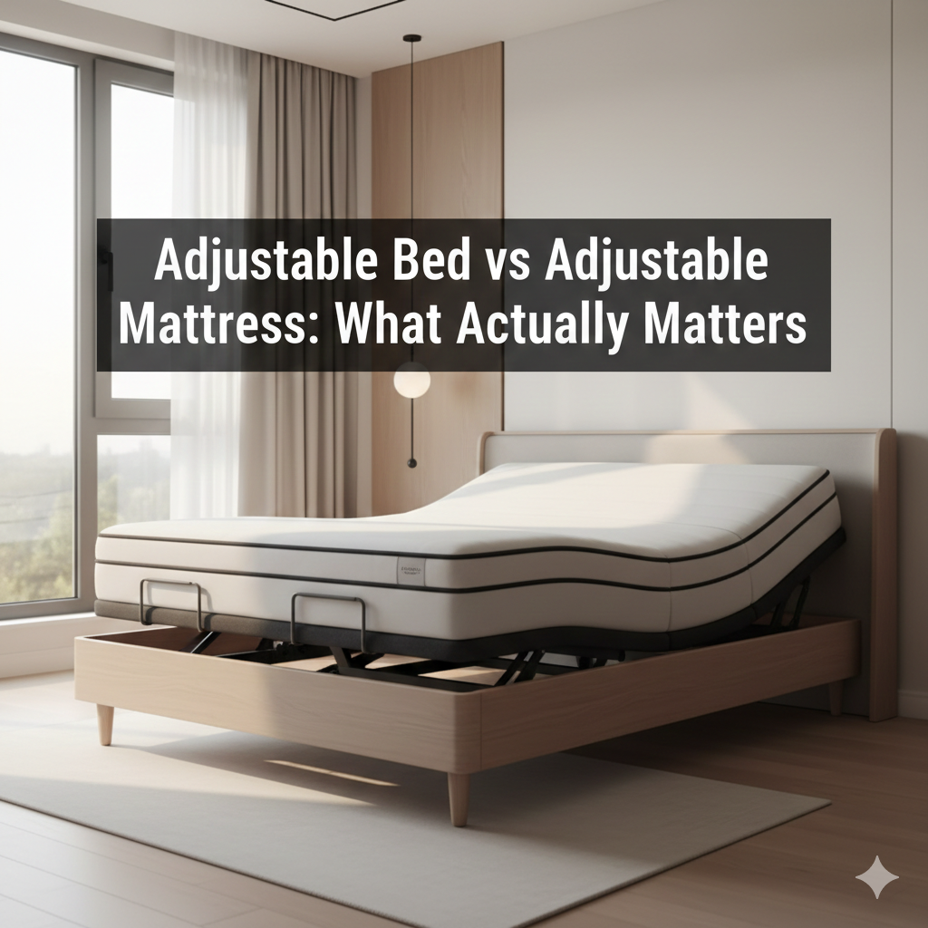 Adjustable Bed vs Adjustable Mattress: What Actually Matters (And What ...