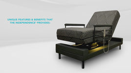 Customatic® Technologies The Independence Adjustable Bed | Bedplanet