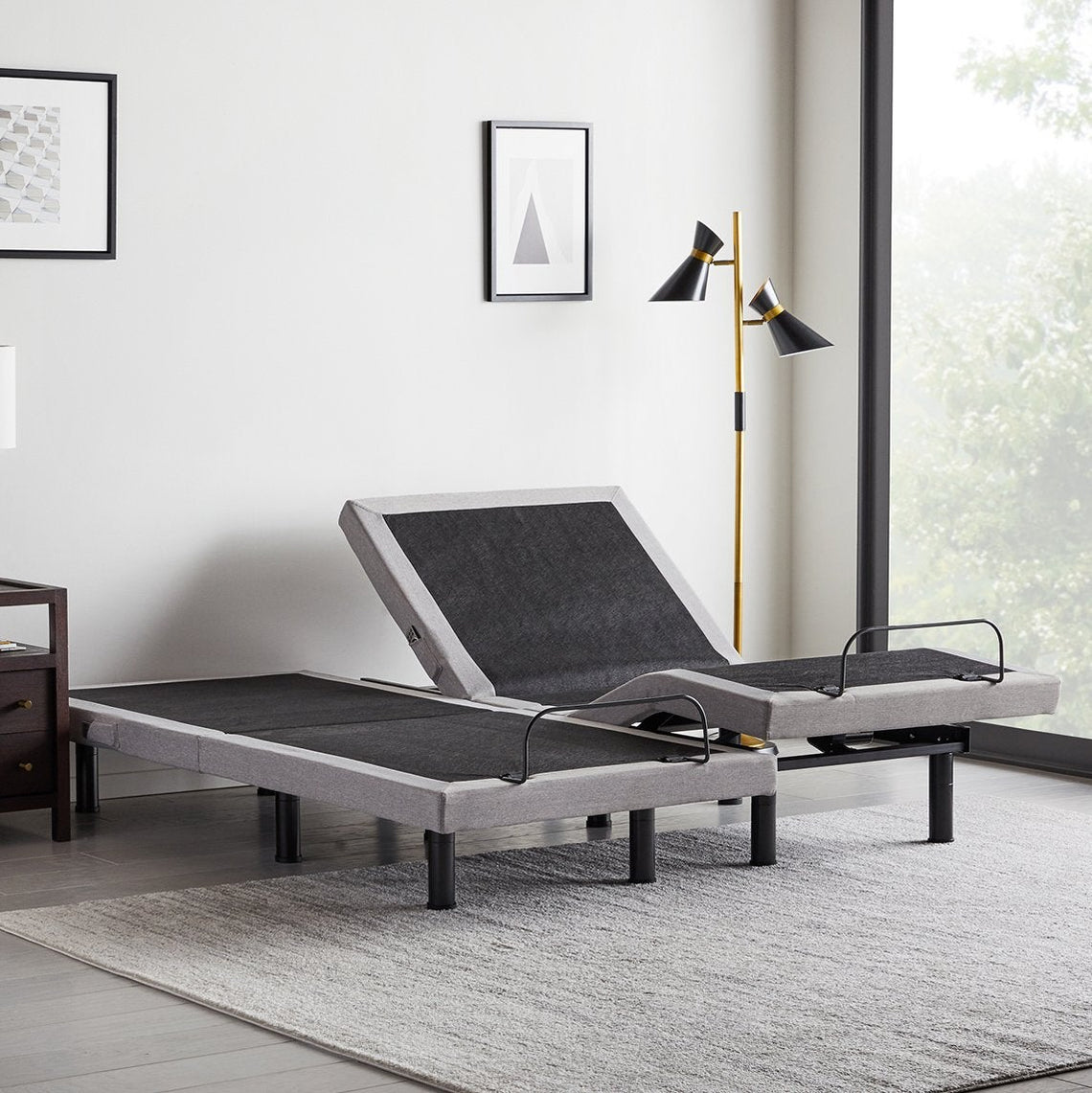Malouf Structures™ M555 Adjustable Bed - Floor Model | Bedplanet